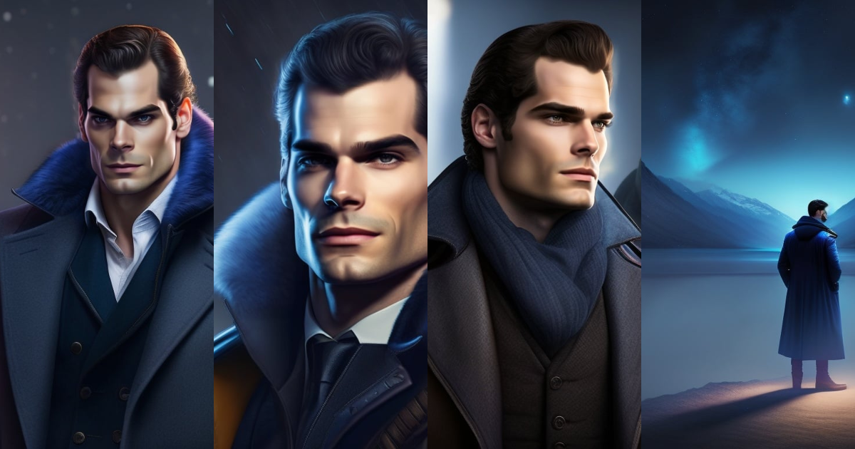 Lexica - Henry cavil standing alone at dark night, and his friends are ...