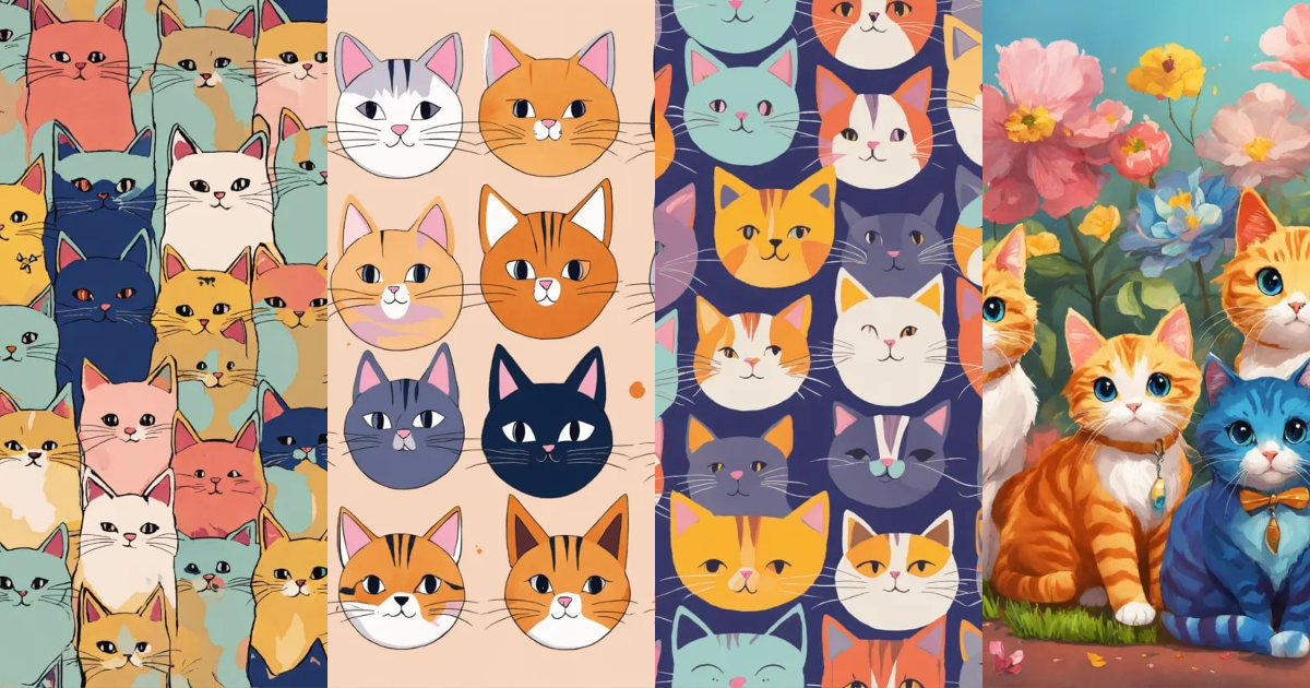 Lexica - Cute Cats in a Variety of Colors