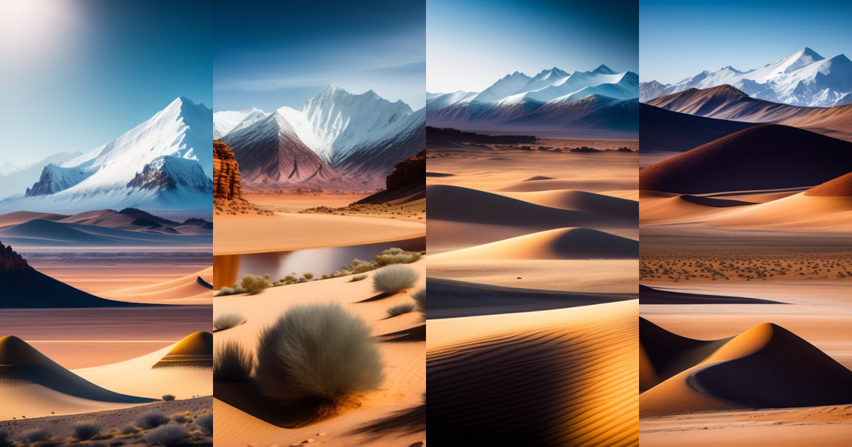 Lexica - A landscape that brings extremely contrasting environments ...