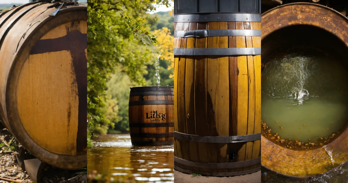 Lexica - Liebig barrel with a water leaking
