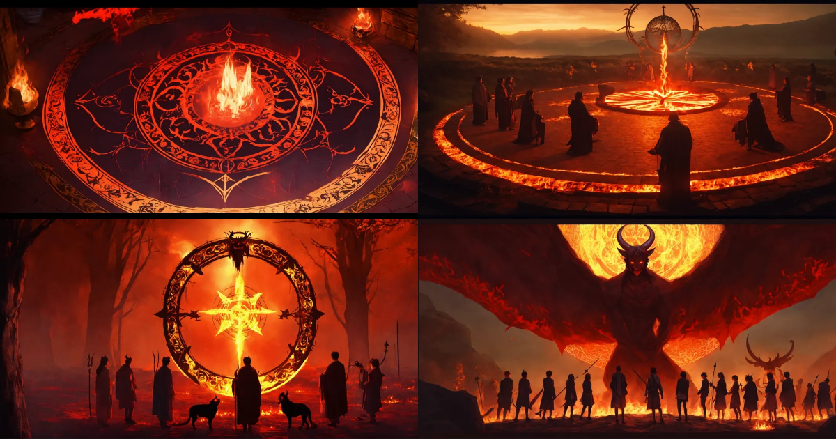 Lexica - Demon summoning circle