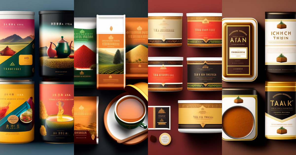 Lexica - Tea package designs