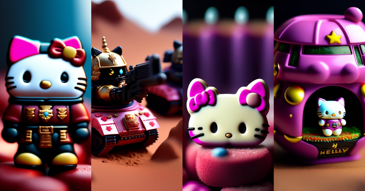 Lexica - Hello Kitty 40k Space Marines
