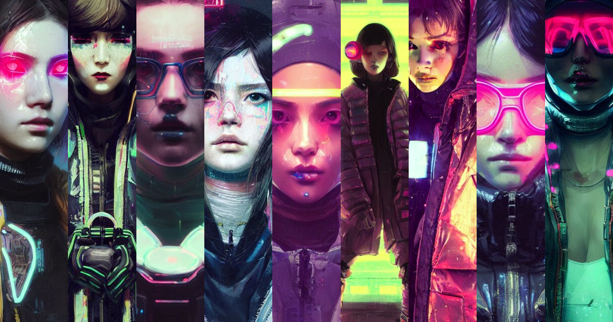 Lexica - Detailed portrait neon operator girl, cyberpunk futuristic ...