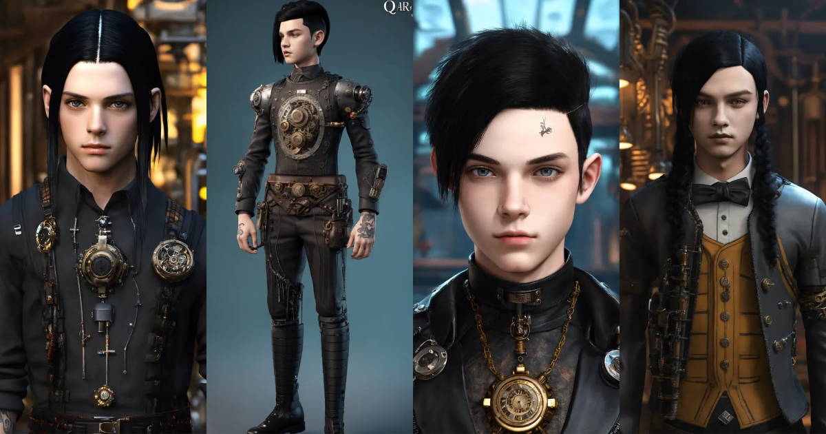 Lexica - 16 year old boy, black hair, frontal photo, male, Wednesday ...