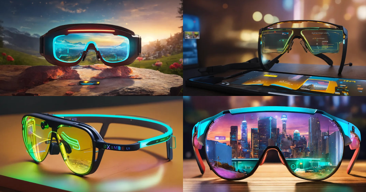 Lexica - Augmented reality glasses ux/ui