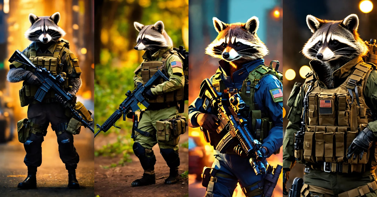 Lexica - Tactical racoon