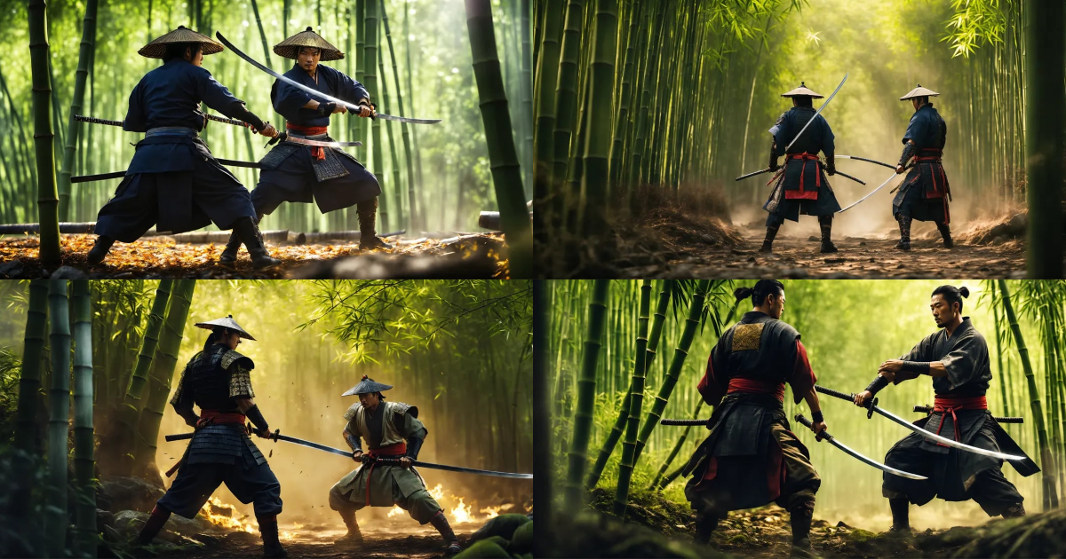Lexica - High quality, 8K Ultra HD, hyper-realistic of Katana-wielding ...