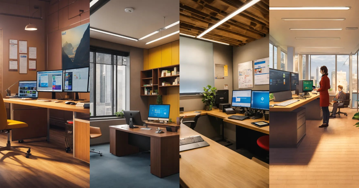 Lexica - OFFICE OF A BANK WHERE A PERSON IS EDUCATING ANOTHER THE USE ...