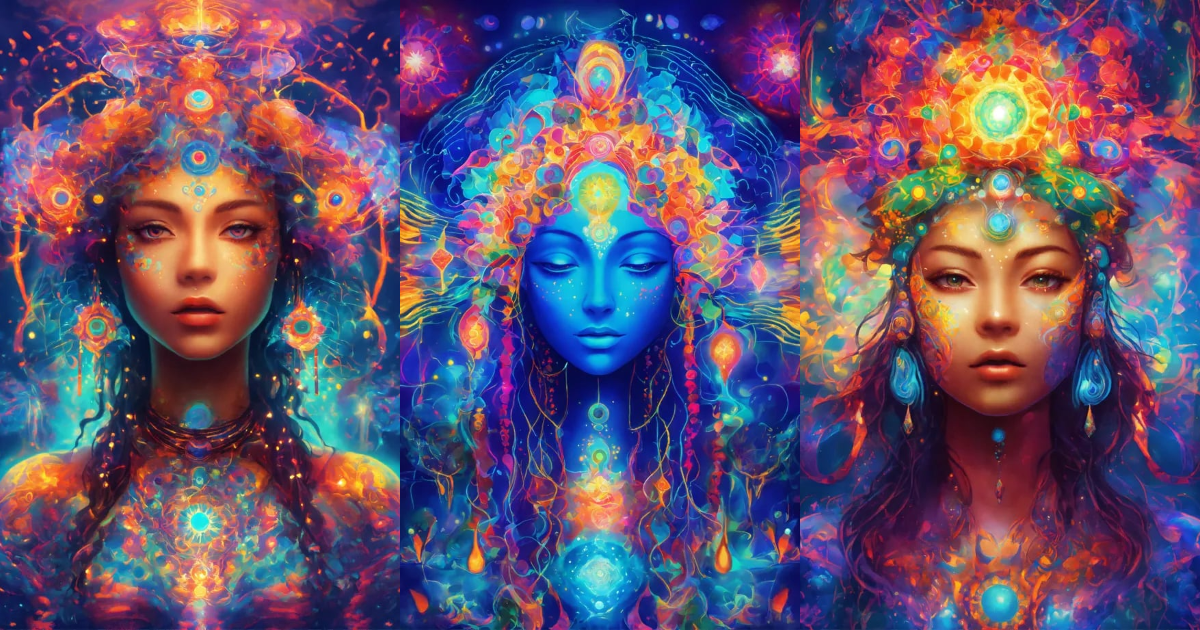 Lexica - Feminine enlightened indigenous avatar of the deep sea ...