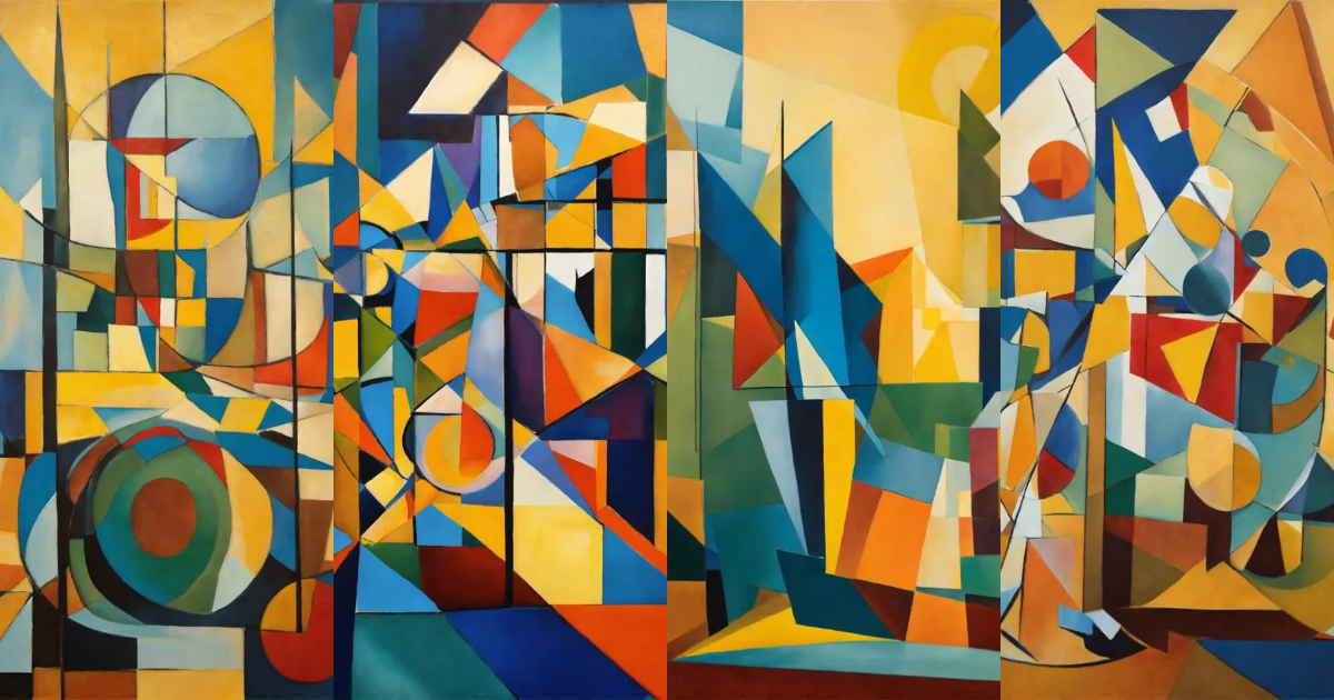 Lexica - Create painting oil an artwork inspired by Cubism, the ...