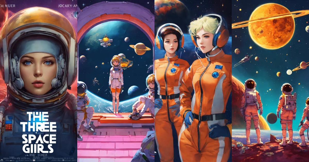 Lexica - The three space girls space