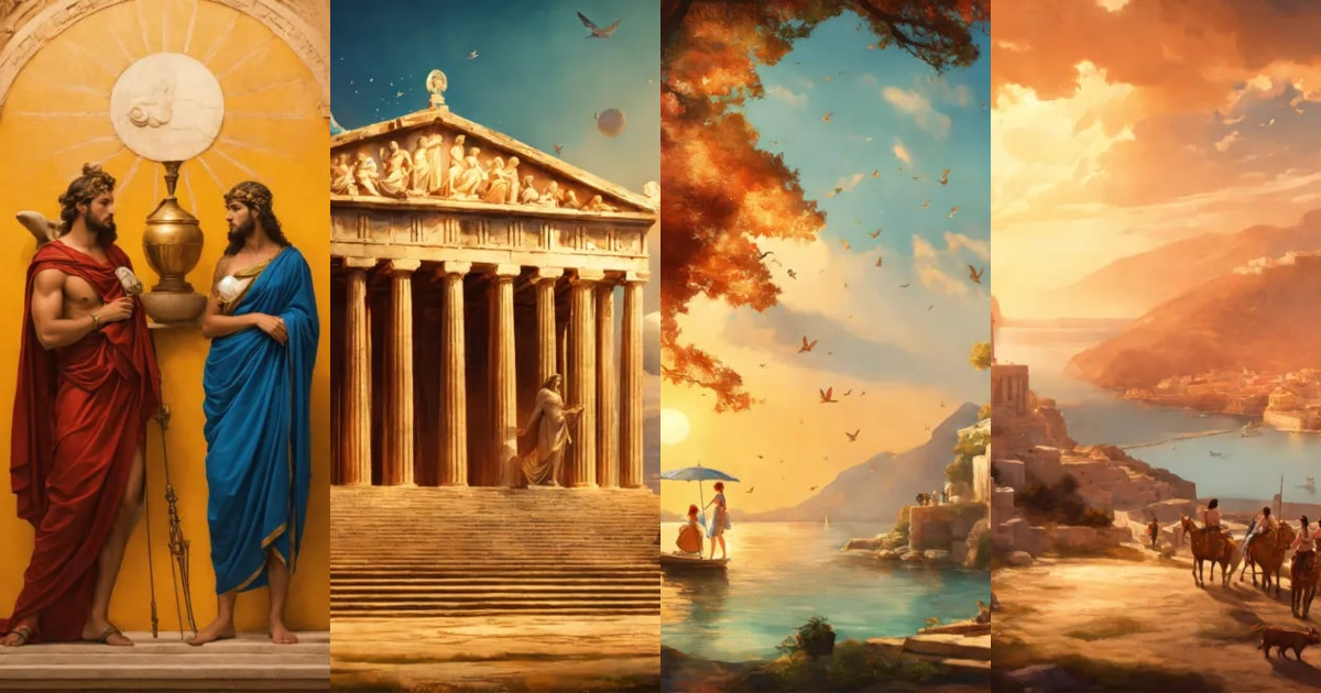 Lexica - Modern art of Greek mythology theme