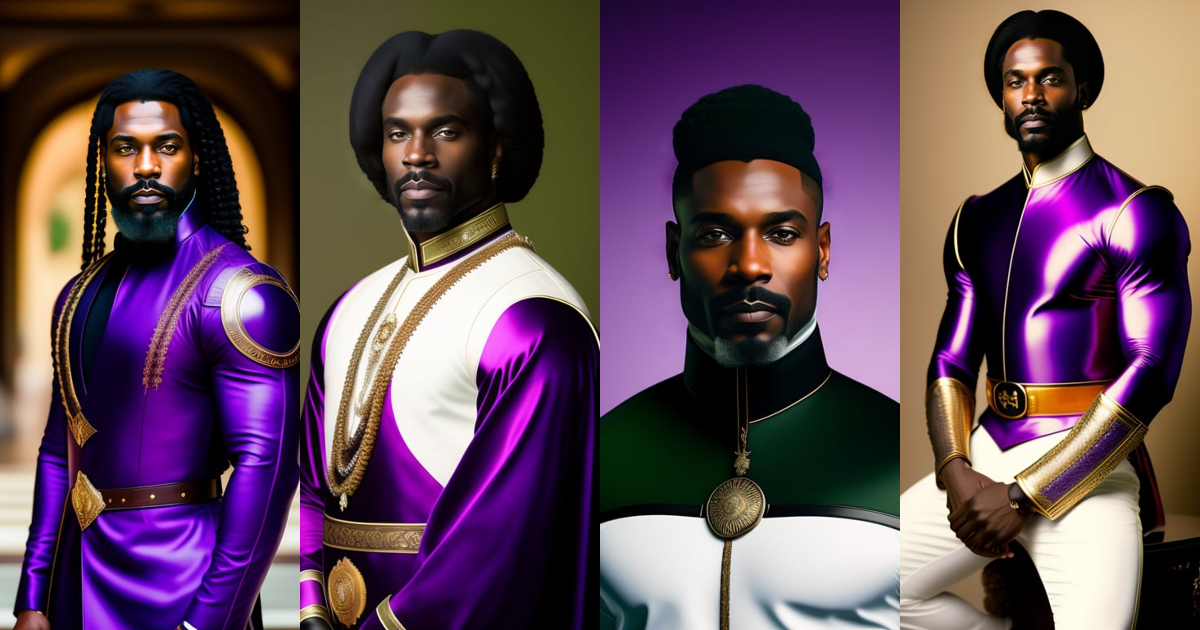 Lexica - A portrait photo of a deep black man with brown green eyes ...