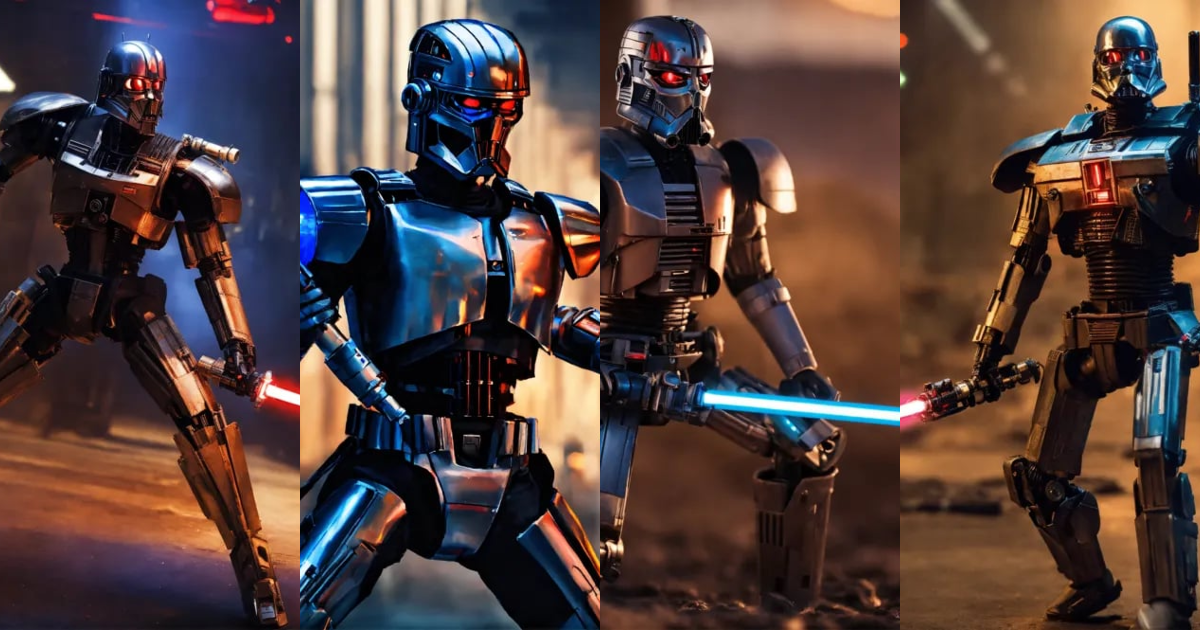 Lexica - Terminator, agile, droid, lightsaber, ninja