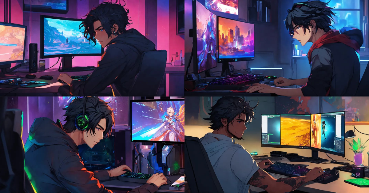 Lexica - Un jeune homme noir métisser avec des cheveux long nattés ...