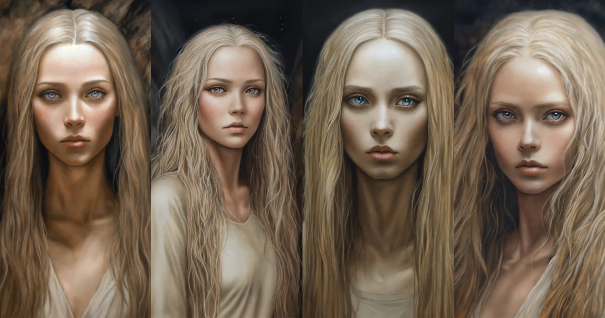 Lexica - Realistic colored pencil drawing of portrait of a beautiful ...