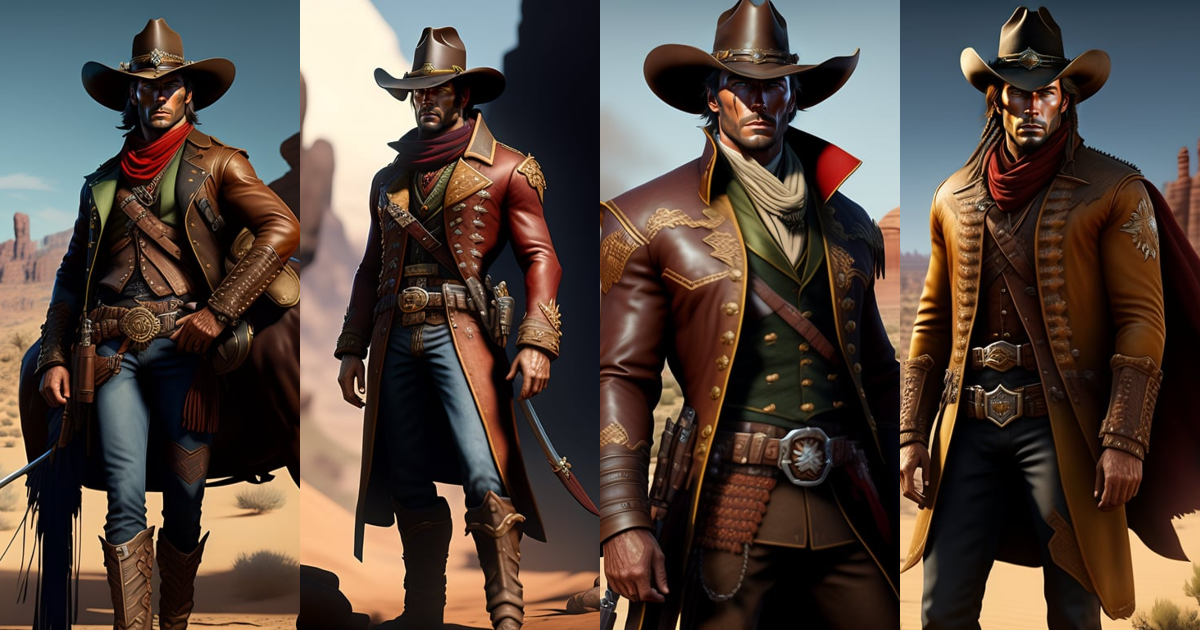 Lexica - Shot of brutal cowboy western McCree Overwatch, McCree ...