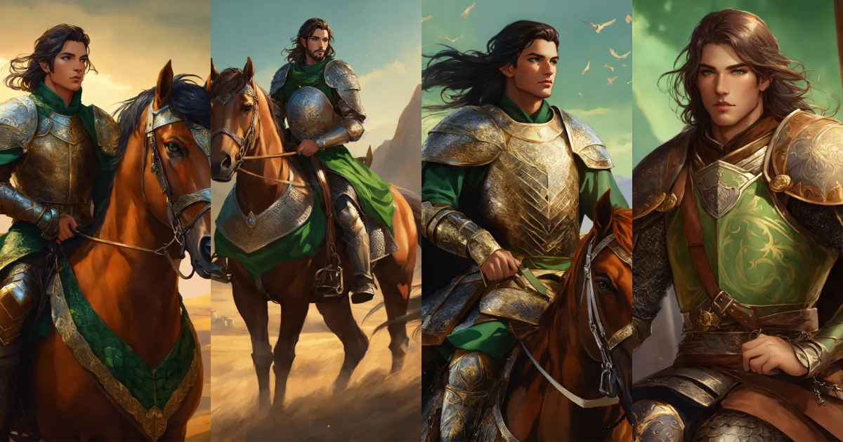 Lexica - A heavily armored Persian cataphract male elf in chain mail ...