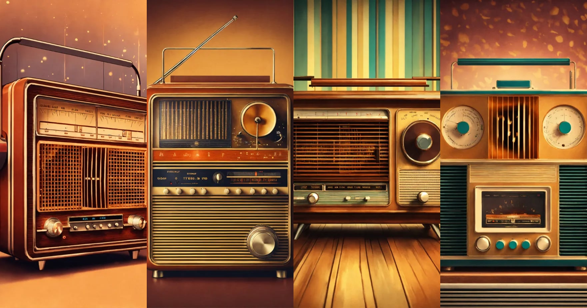 Lexica - A retro-style radio emitting warm tunes, evoking memories of a ...