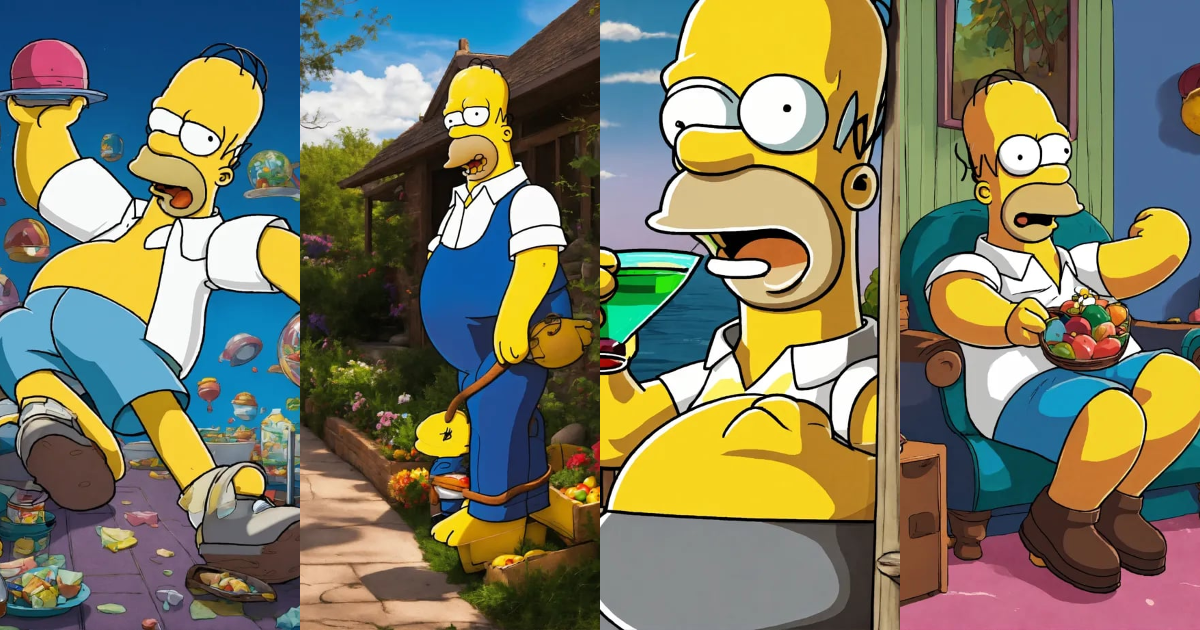 Lexica - Homer simpson