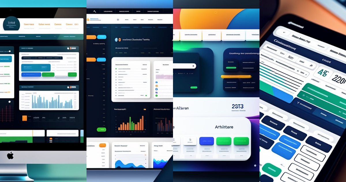 Lexica - A modern web app page of an project management tool for architects