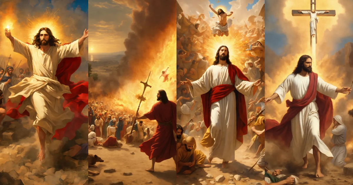 Lexica - Jesus destroys a nephelim,8k