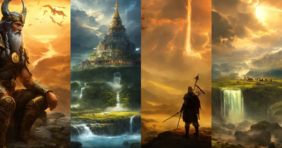 Lexica - In the middle area, there should be Odin from different ...