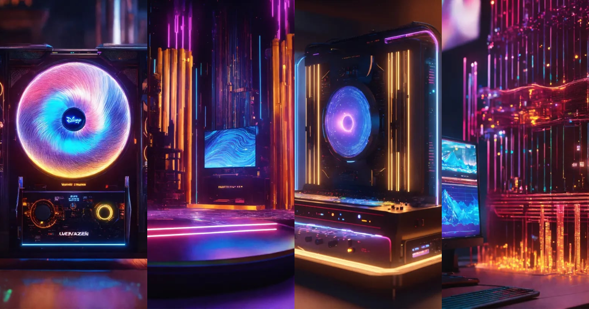 Lexica - A sound visualizer machine with personality, waveform ...