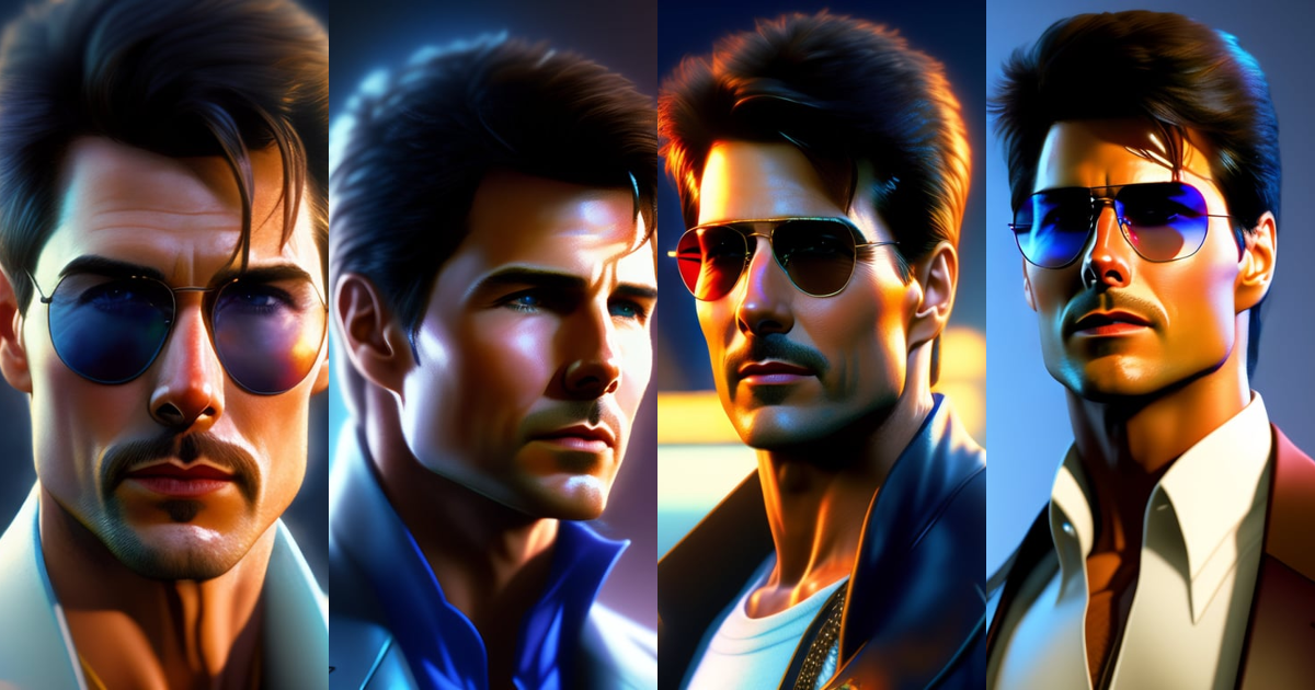Lexica - Tom cruise cosplaying as Gendo Ikari, wearing circle ...