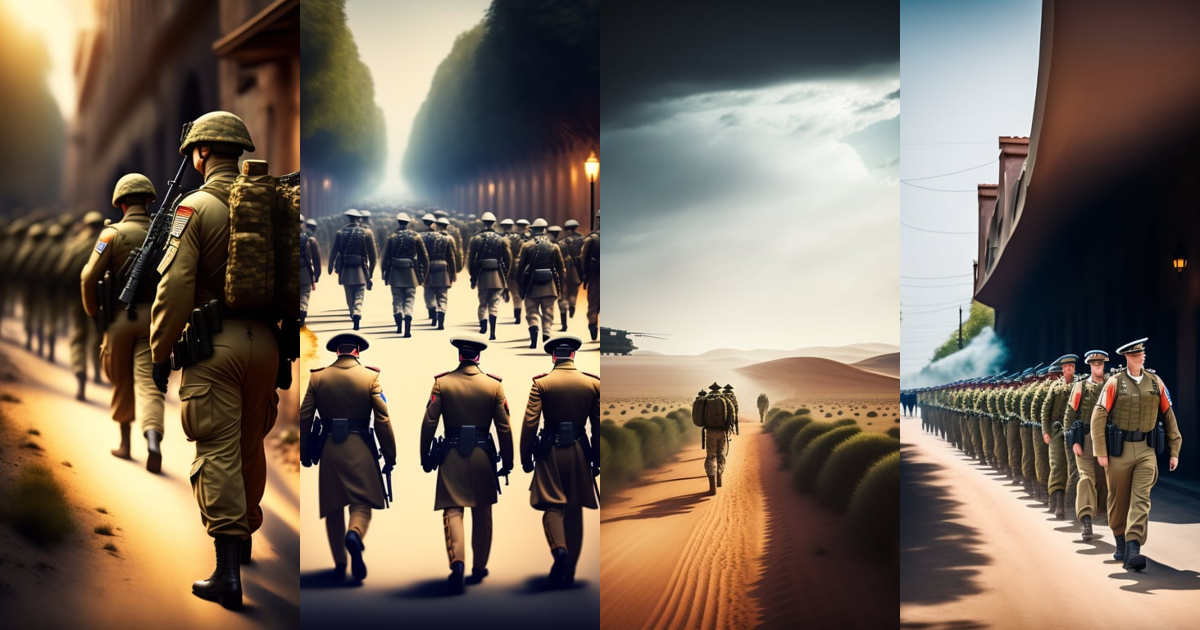 Lexica - Soldiers marching Backstreet