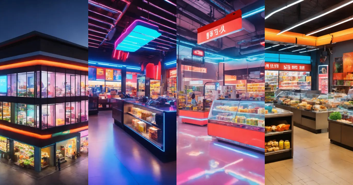 Lexica - A retail shop, food center, comfortable dining area, shop ...