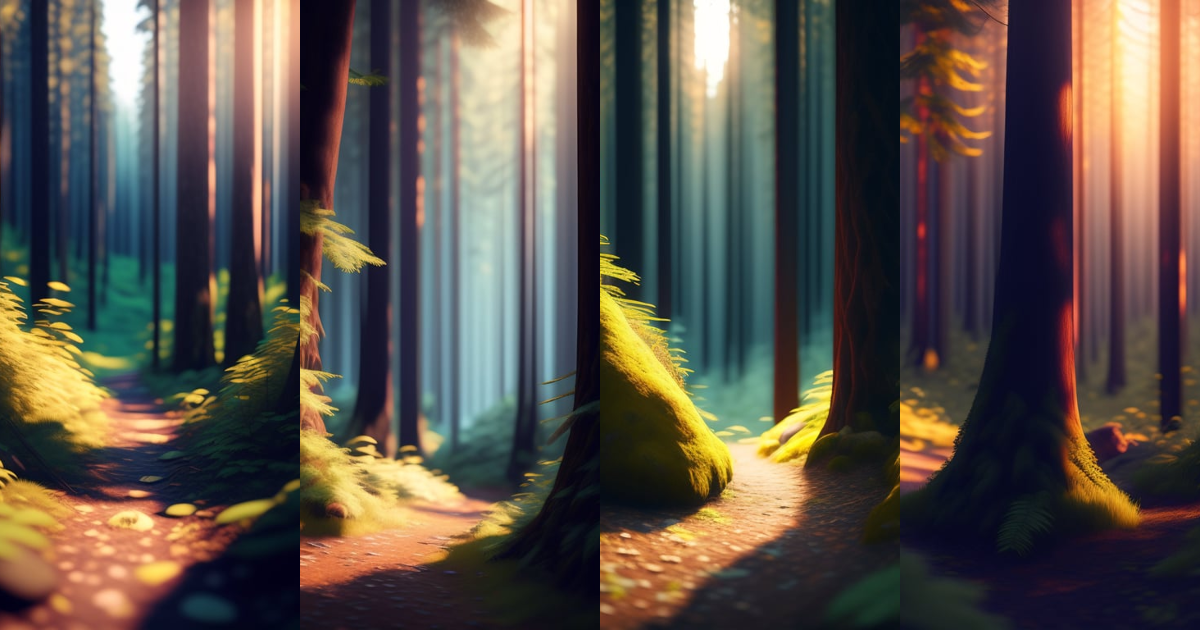 Lexica - Woods, HDR, Ultra High Quality, high poly, isometric art, 3d ...