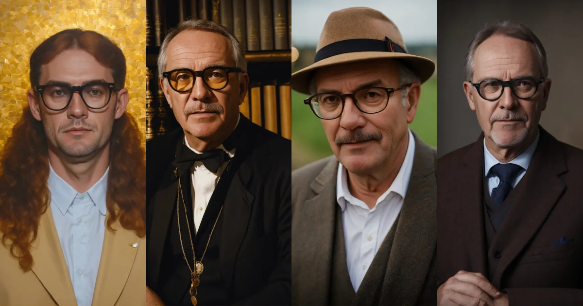 Lexica - Gerard schaefer vieux avec ses lunettes