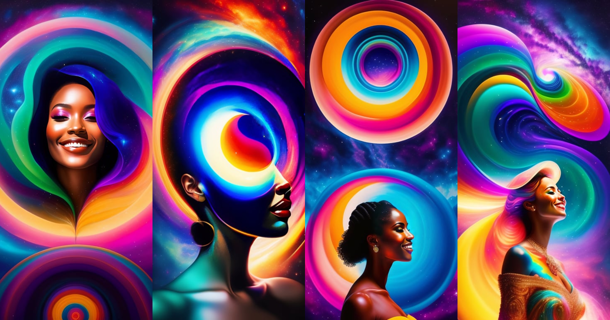 Lexica - Cosmic entity, happiness, pure bliss, vibrant