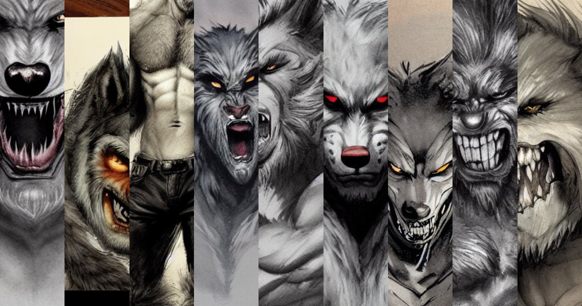 Lexica - Fuzzy furry ears werewolf lycanthrope grinning razorpunk vile ...