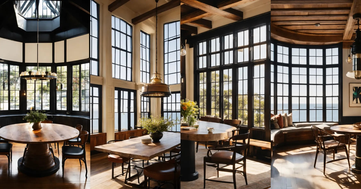 Lexica - Building built from a renovated lighthouse, cozy art deco ...