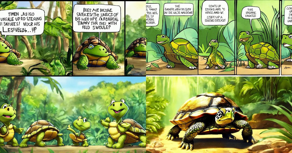 Lexica - Leader of the Jungle Jumble Jamboree Crew, a wise old turtle ...