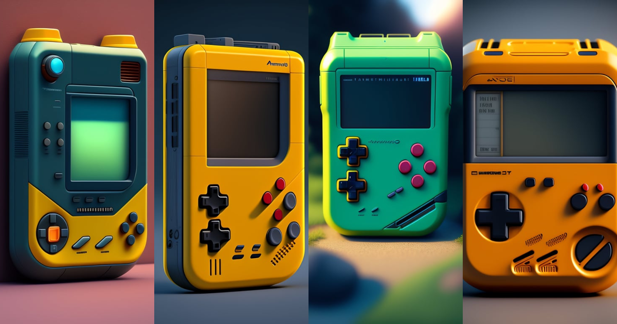 Lexica - A realistic image of an anthropomorphic gameboy, BMO adventure ...