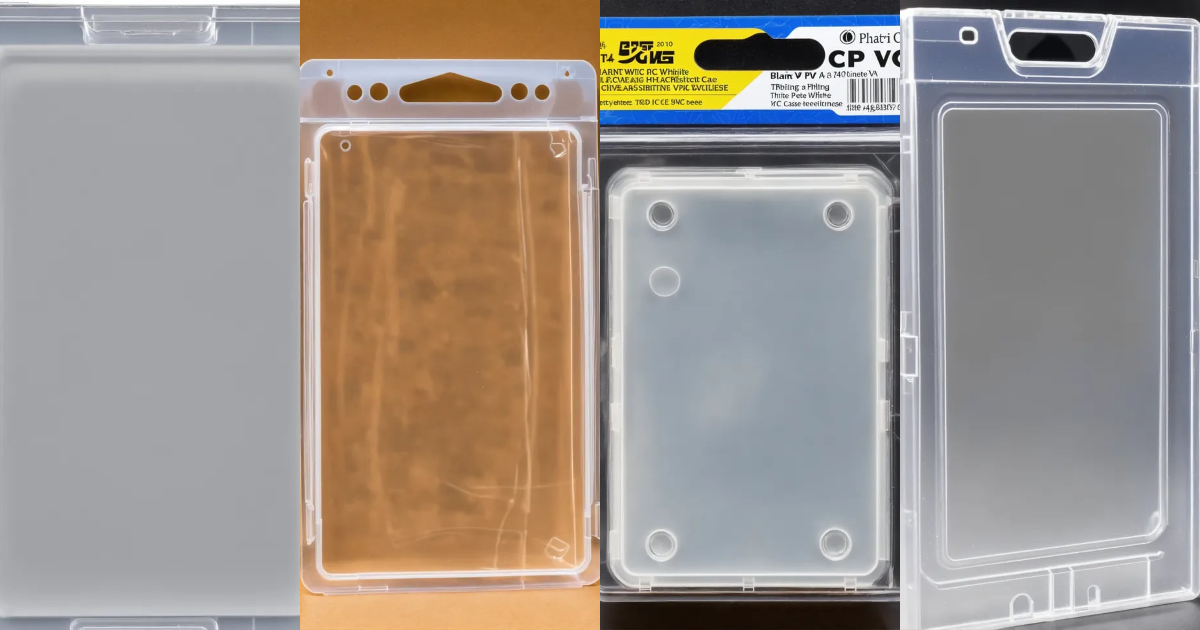 Lexica - (((Blank white))) a picture of a PVC tcg plastic casing ...