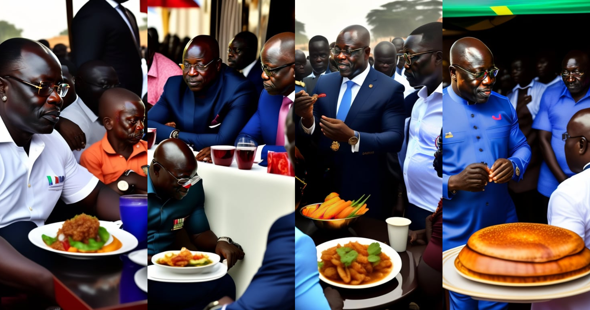 Lexica - Nana Addo Dankwa Akufo - Addo Ghanaina president Eating at ...