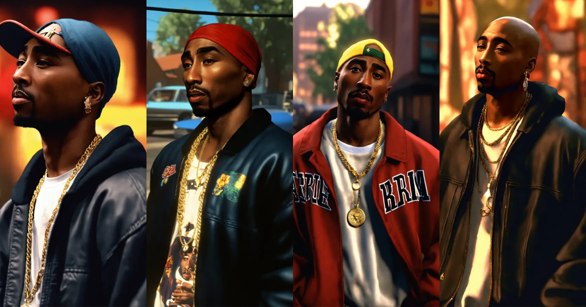 Lexica - Tupac Shakur as Birdie in the movie “Above the Rim” 8k unreal ...