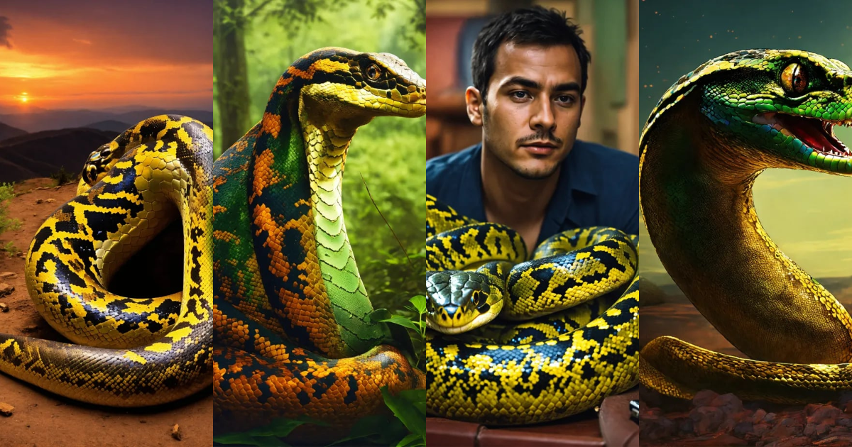 Lexica - The computer man who was taken by the python