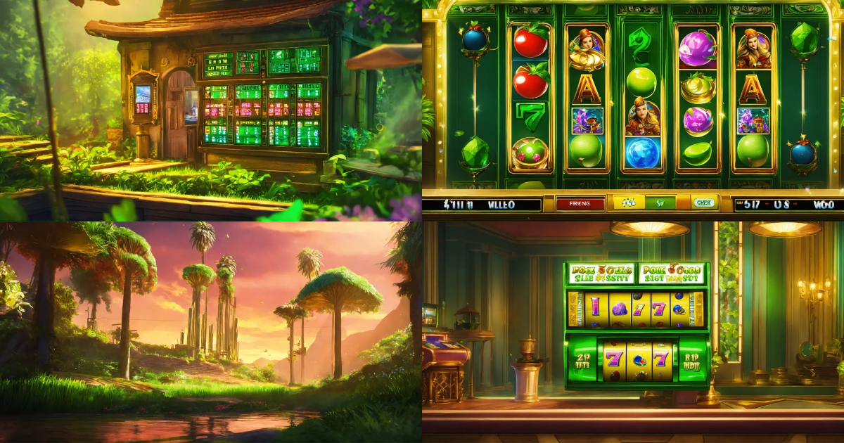 Lexica - Green slot game