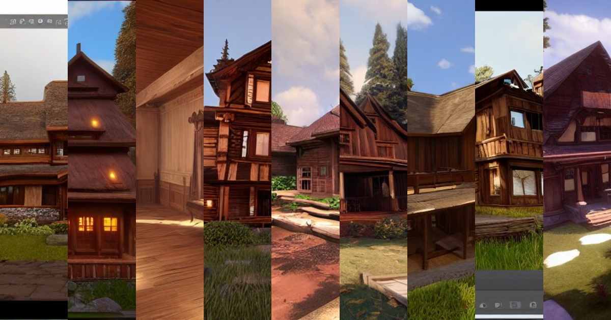 Lexica - Peaceful wooden mansion, interior, unreal engine 5 tech demo ...