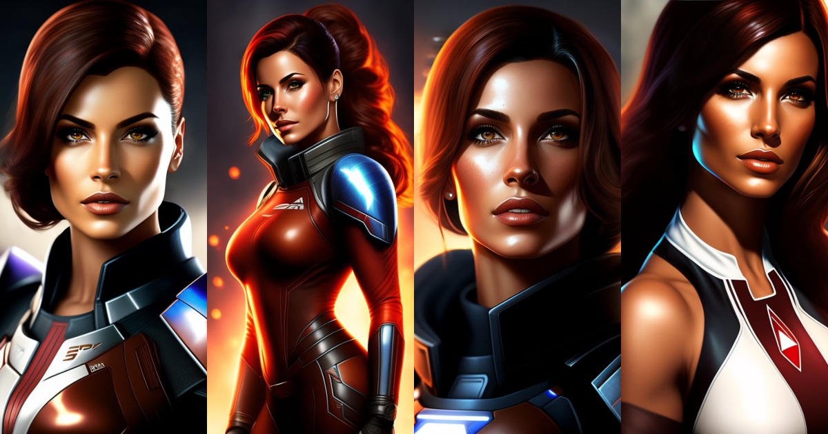 Lexica - Mass effect, shepard, female, latin, woman , pretty , scars ...