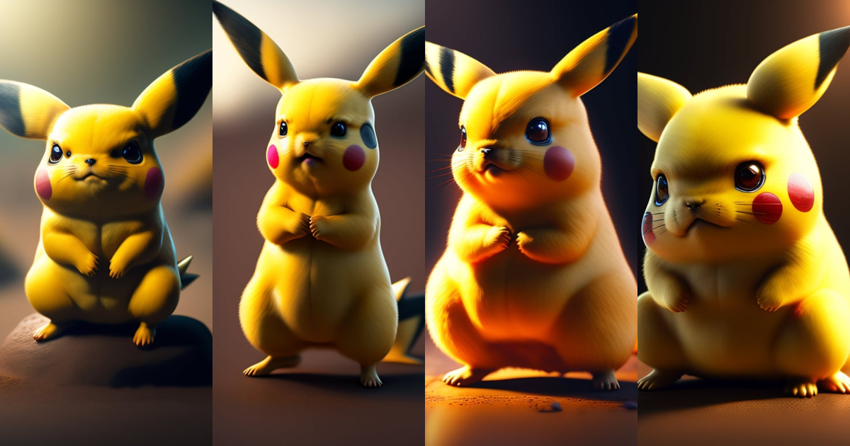 Lexica - Hyper realistic 8k pikachu without head, bloody, perfect ...