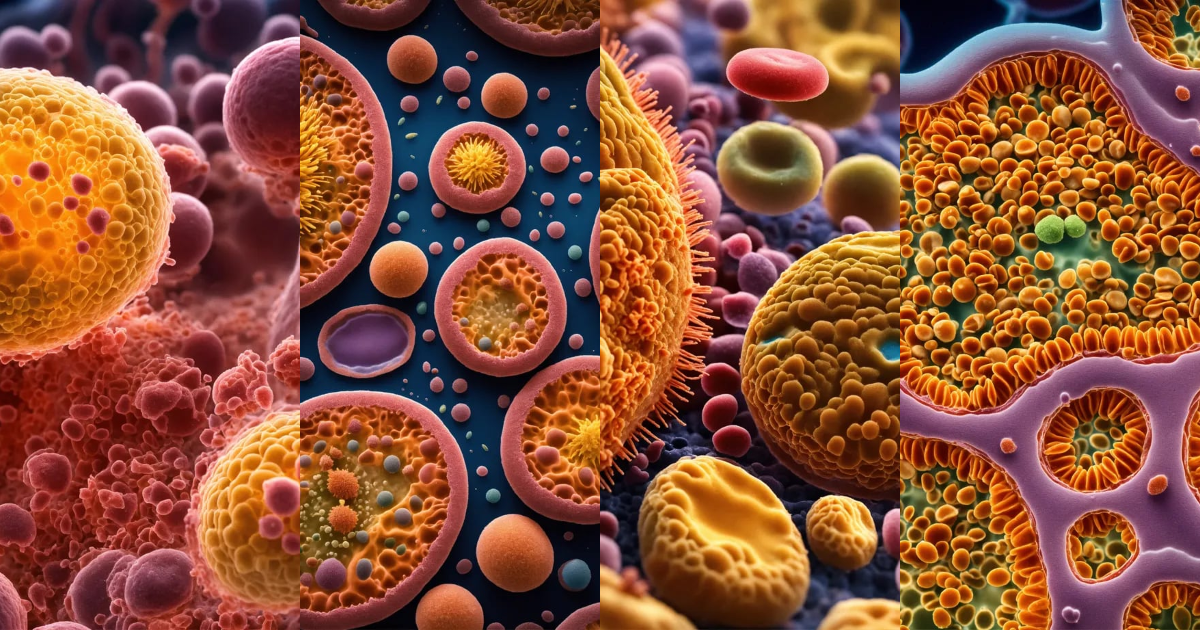 Lexica - Realistic photo of adherent eukaryotic cells seen through a ...