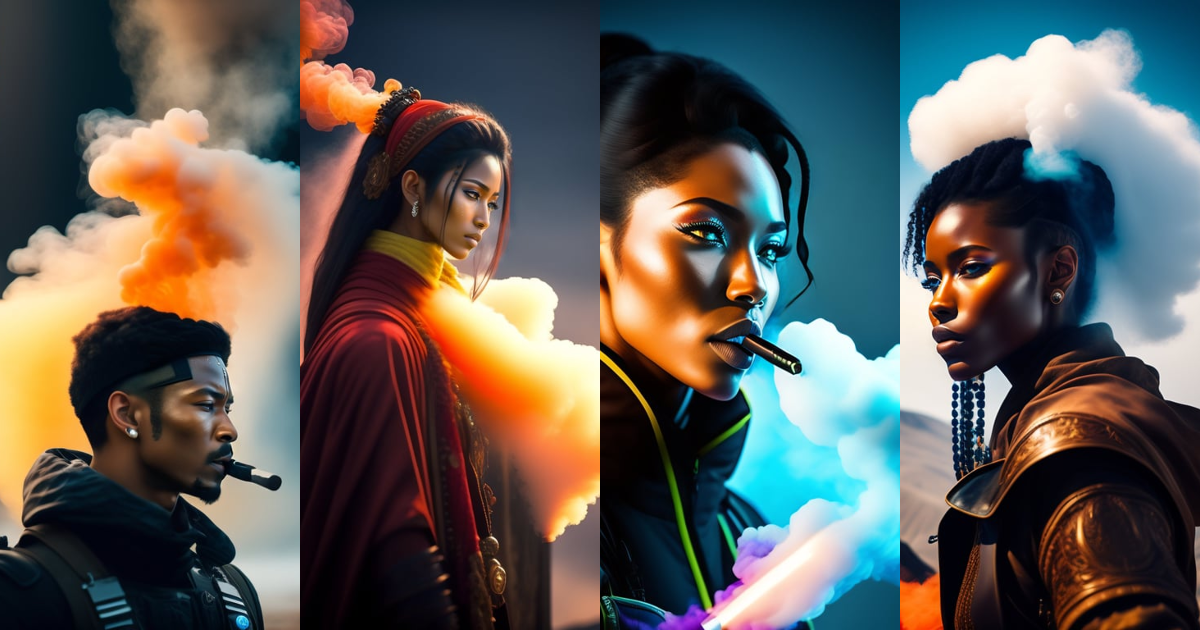 Lexica - Vaping Avatar