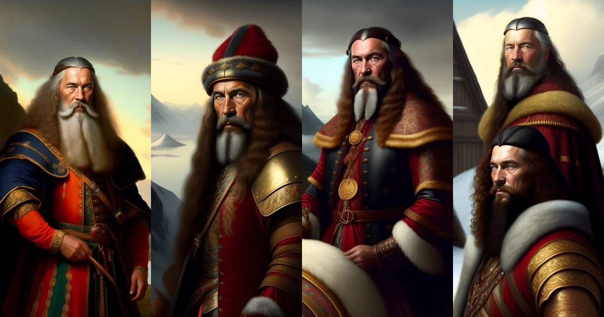 Lexica - A 50-years old norse man in the year of 1677